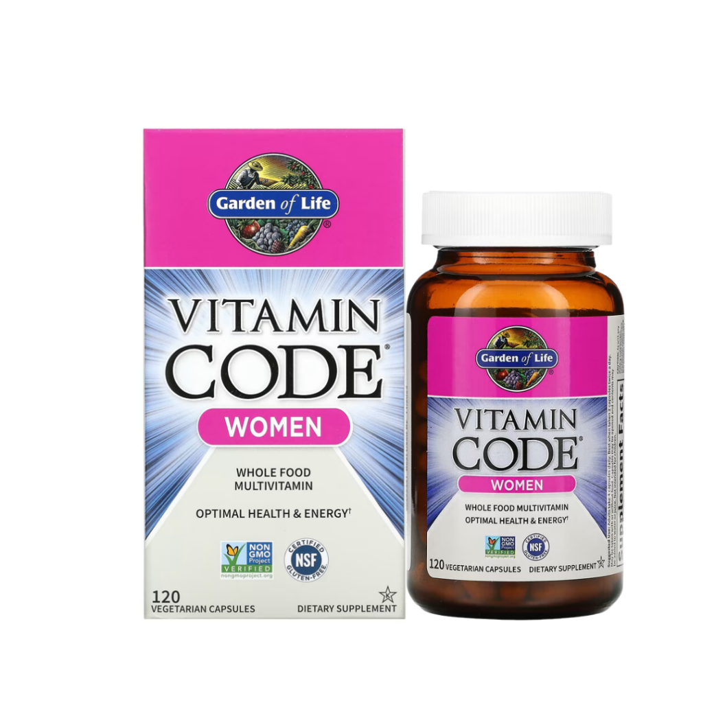 Garden of Life Vitamin Code Women’s Multivitamin 120 Vegetarian ...