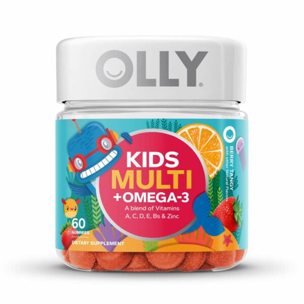 OLLY Kids Multi + Omega 3 Gummy Multivitamin | Holly's Wellness ...