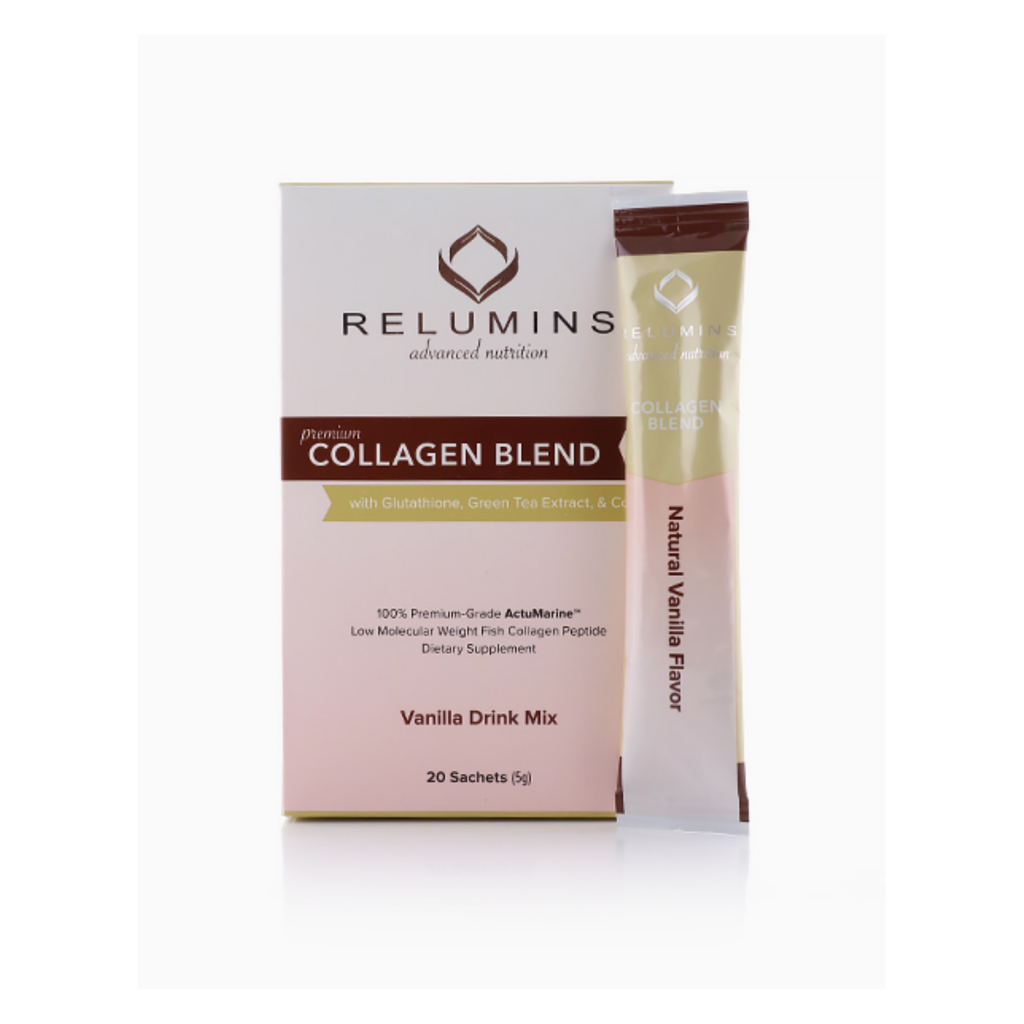 Relumins Premium Collagen Blend 20 Sachets Vanilla flavor | Holly's ...