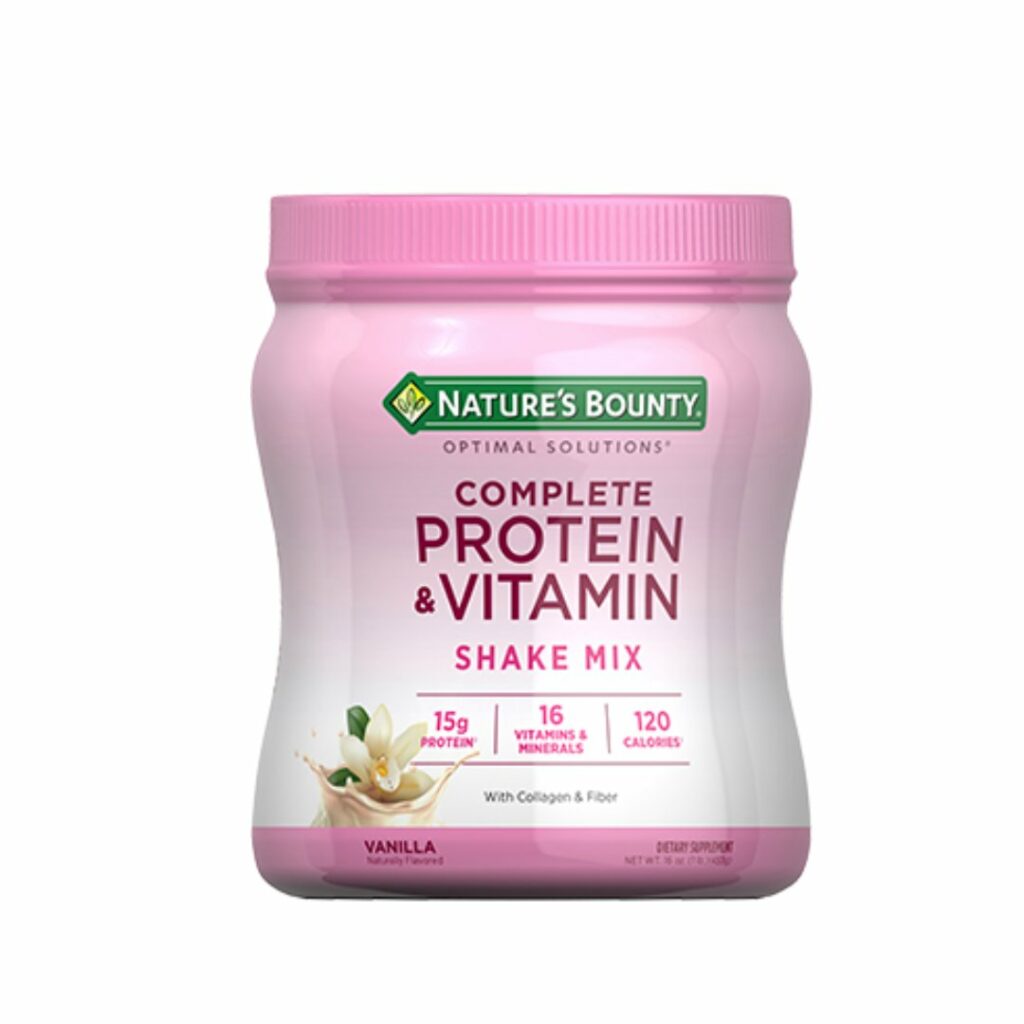 Nature’s Bounty Complete Protein & Vitamin Vanilla Flavour (Expiry Date ...