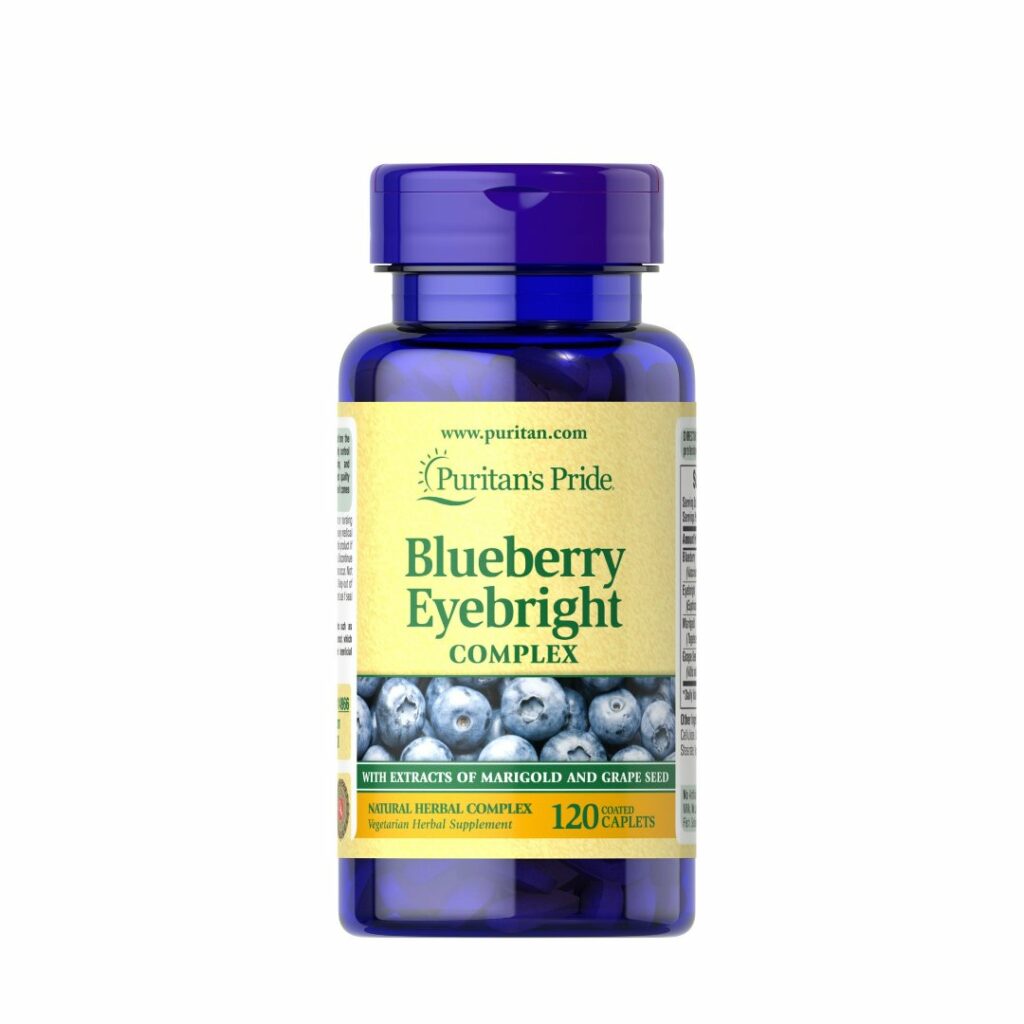 Puritan's Pride Blueberry Eyebright Complex | Holly's Wellness
