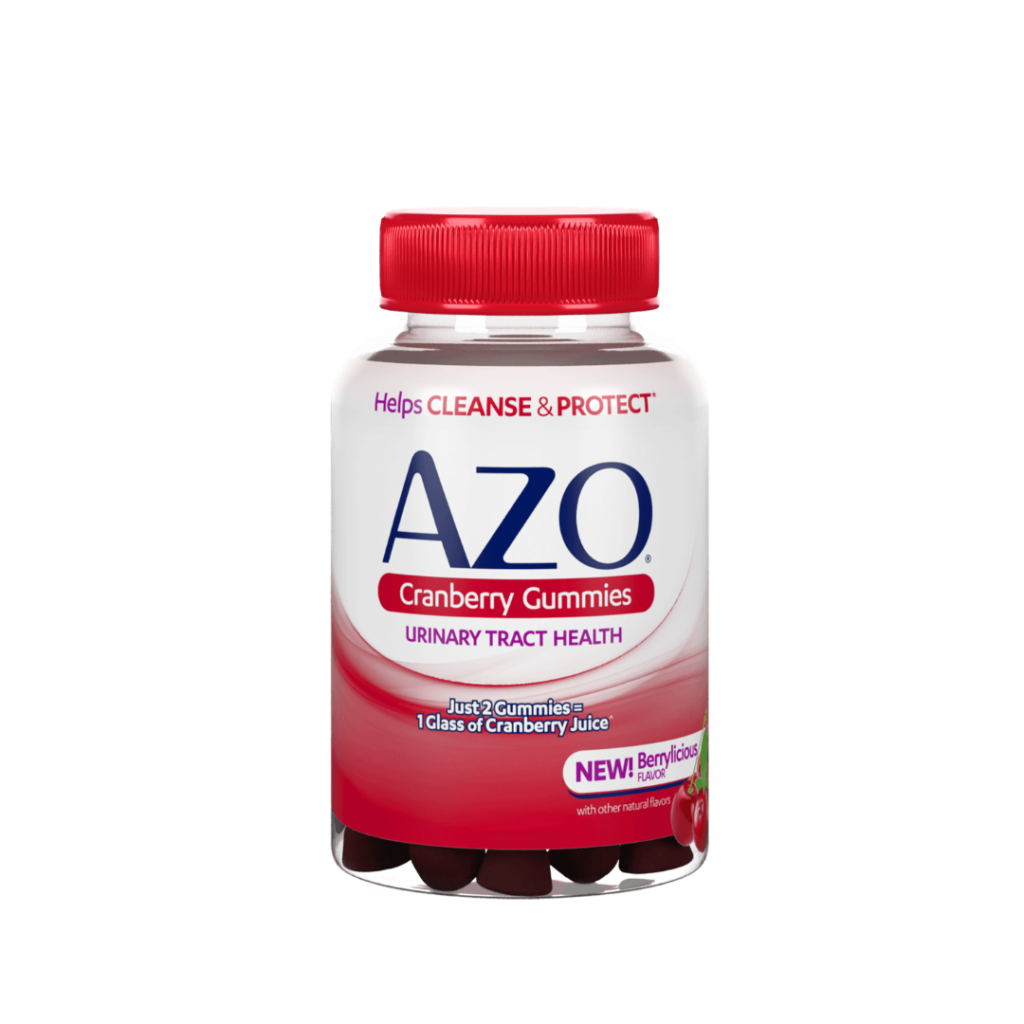 Azo Cranberry Gummies Urinary Tract Health 72 Gummies | Holly's Wellness