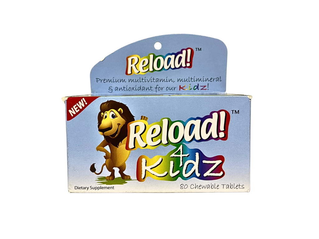 Reload 4 Kids Chewable 80 Tablets | Holly's Wellness Pharmacy